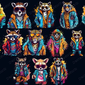 Graffiti Animale Clipart, Graffiti Animale Png,t-shirt Design ,funky ...