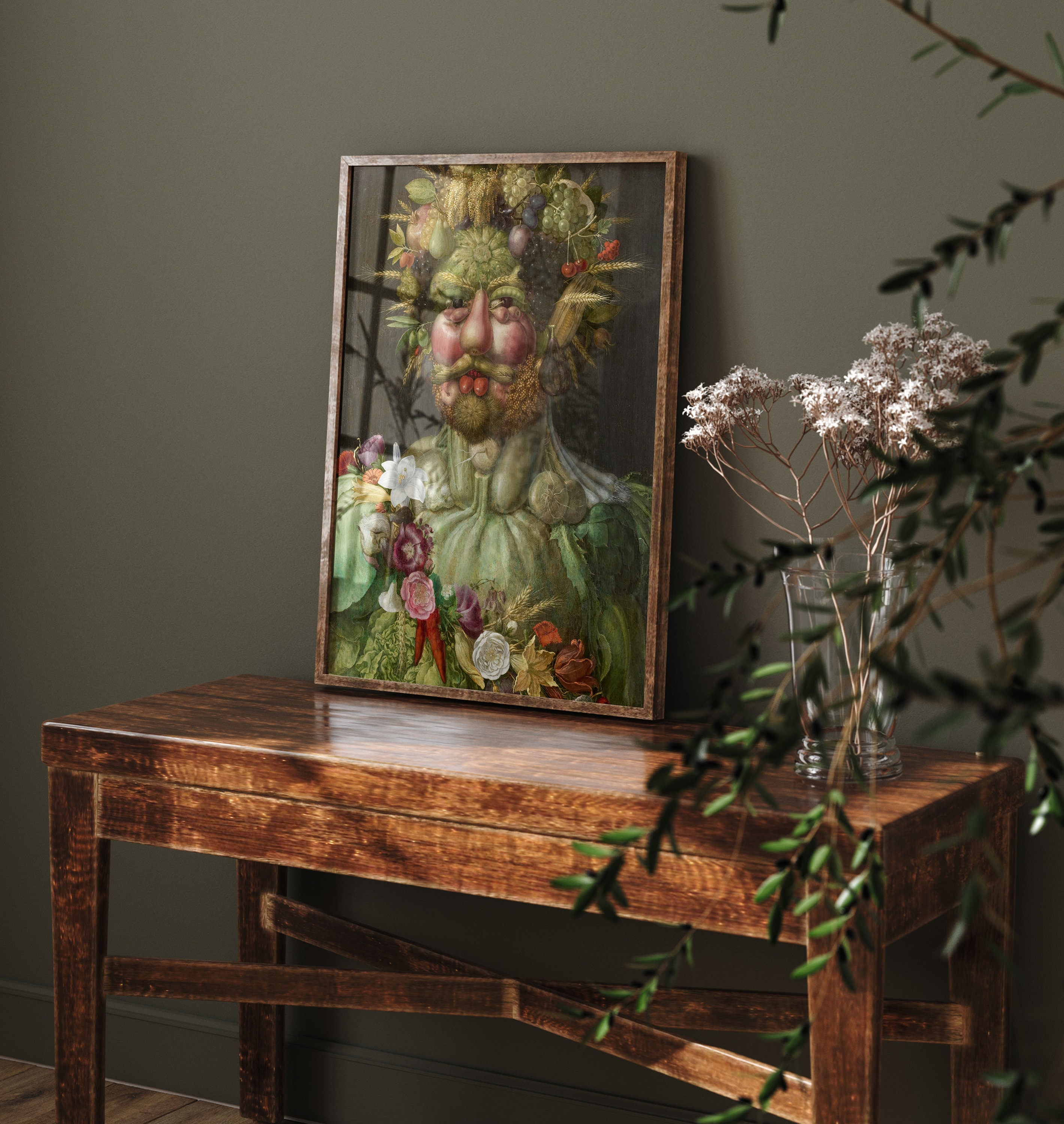 Vertumnus Vintage Vegetable Painting Print Kitchen Décor - Etsy