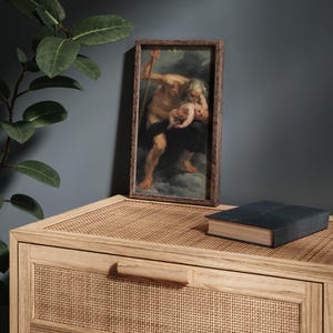 Saturn Devouring His Son 1636 by Peter Paul Rubens Print, Gothic Home ...