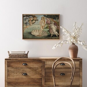 The Birth of Venus, Sandro Botticelli Print, Classic Renaissance ...