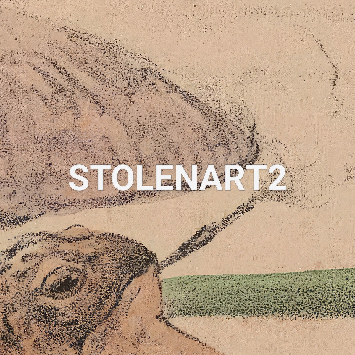 Toad With a Cigarette Under a Toadstool Neutral Tones Wall - Etsy