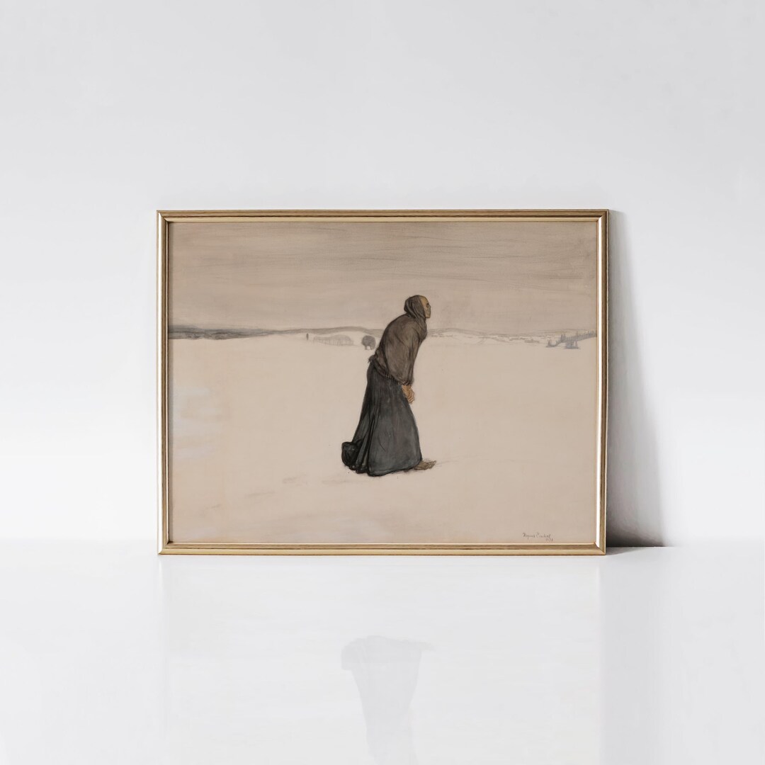 Death's Walk 1896 by Magnus Enckell Print. - Etsy