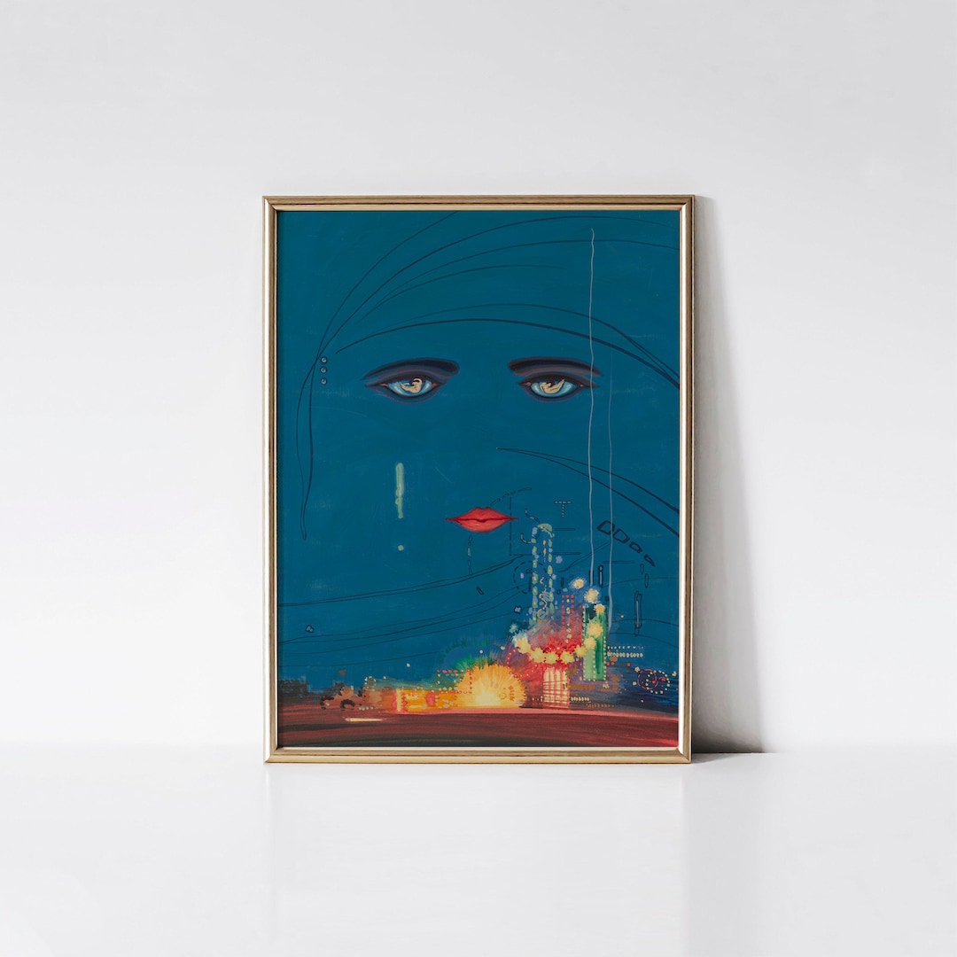 Celestial Eyes, Francis Cugat Print, Art Deco Print, Roaring Twenties ...