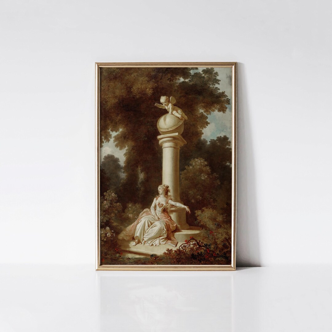 The Progress of Love: Reverie, Jean-honoré Fragonard Print, French ...
