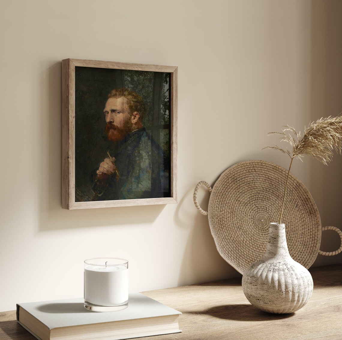 Vincent Van Gogh 1886 by John Peter Russell, Vintage Art Print, Elegant ...