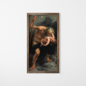Saturn Devouring His Son 1636 by Peter Paul Rubens, Baroque Greek ...