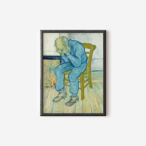 Sorrowing Old Man, at Eternity's Gate 1890 Vincent Van Gogh Print ...