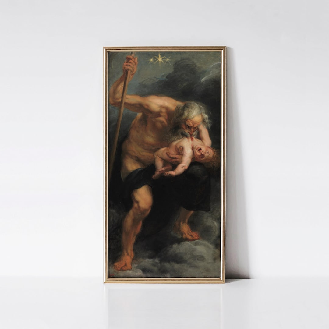 Saturn Devouring His Son 1636 by Peter Paul Rubens, Baroque Greek ...