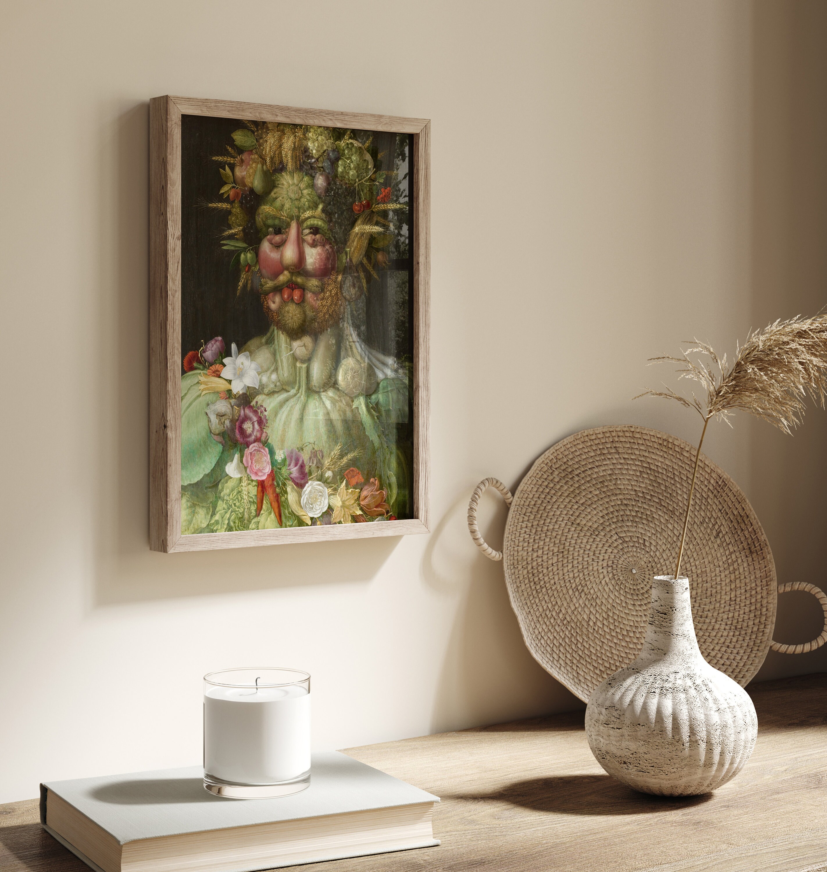 Vertumnus Vintage Vegetable Painting Print Kitchen Décor - Etsy