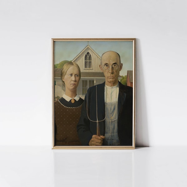 Grant Wood - Etsy