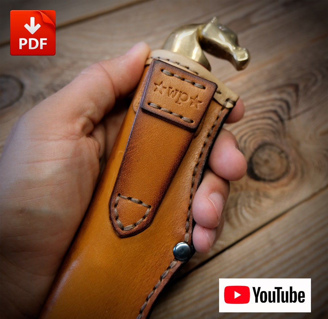 Knife Case Leather Pdf Pattern Svg Laser, Knife Sheath PDF Pattern Svg ...