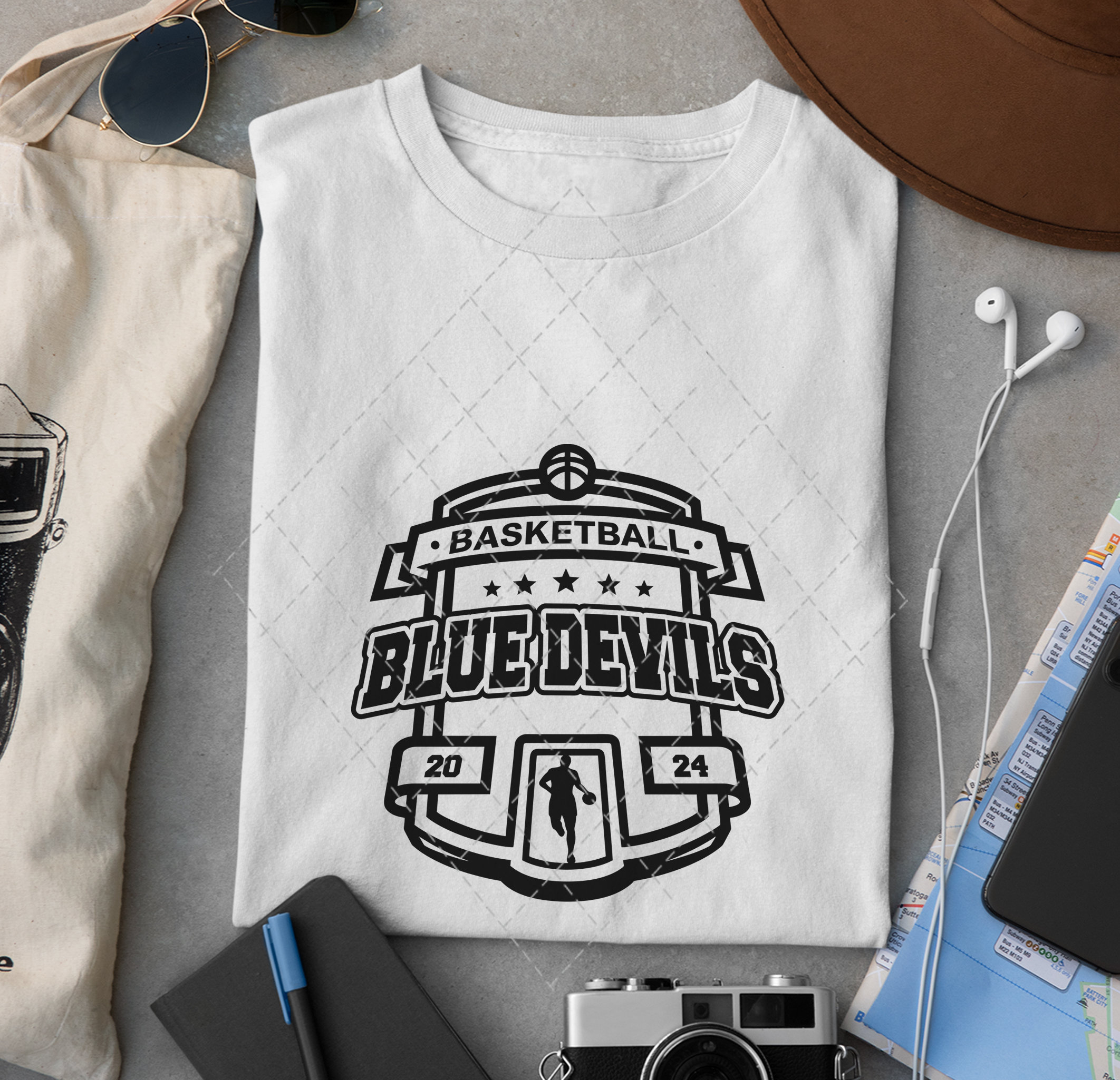 Blue Devils Basketball Svg File - Etsy