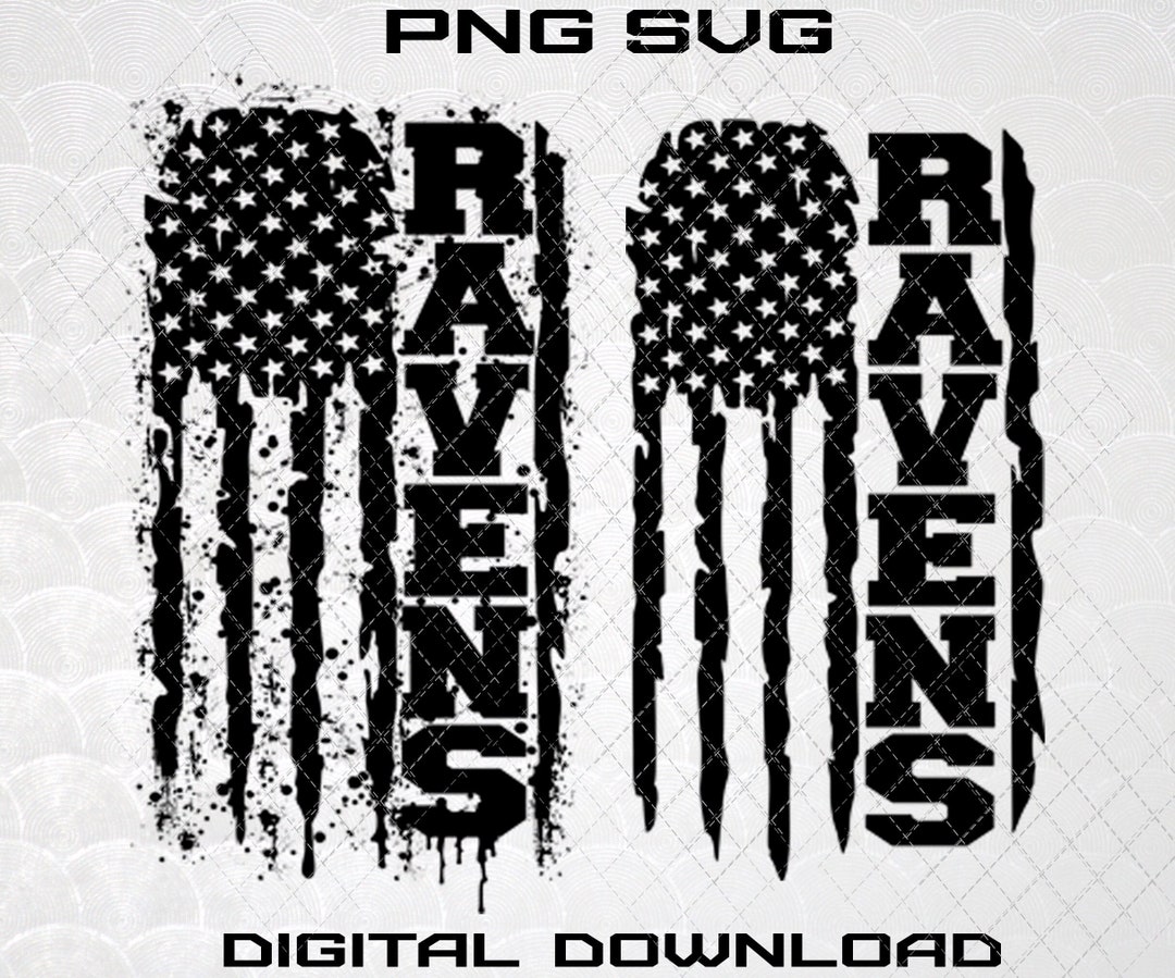 Ravens Football Svg File - Etsy