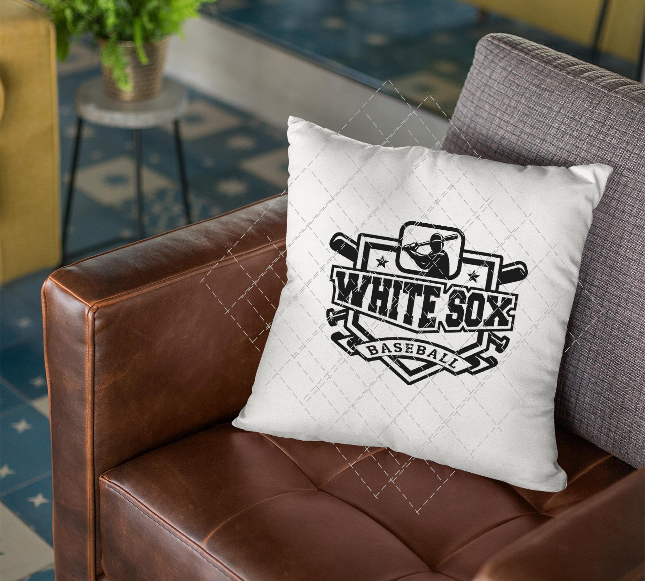 White Sox Baseball Svg File - Etsy