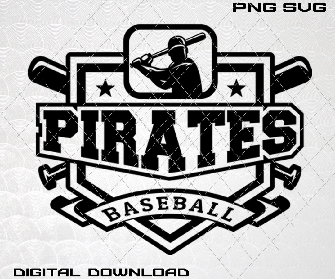 Pirates Baseball Svg File - Etsy