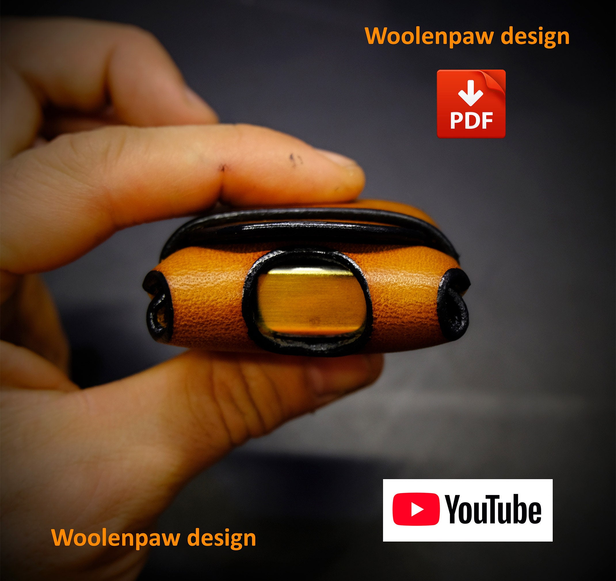 LEATHER ZIPPO Cover Pdf Pattern Download - Etsy