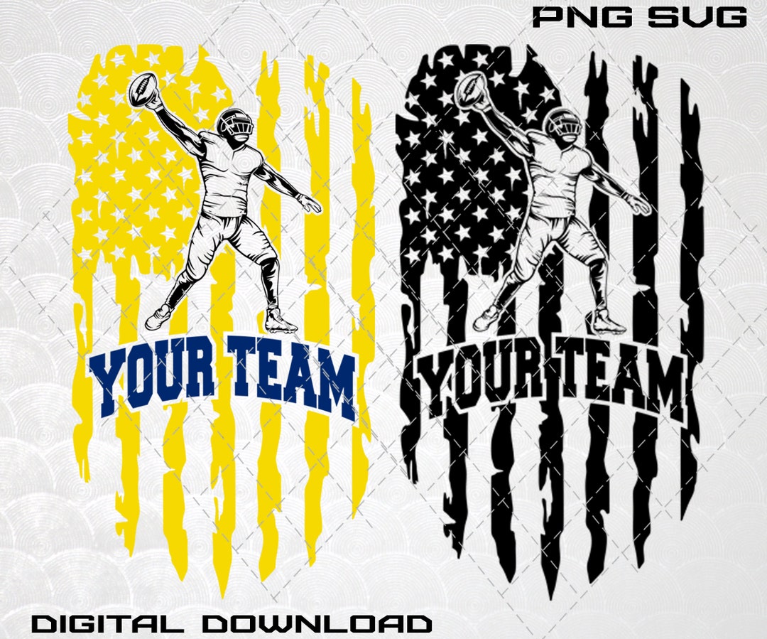 Your Team Football Svg File - Etsy