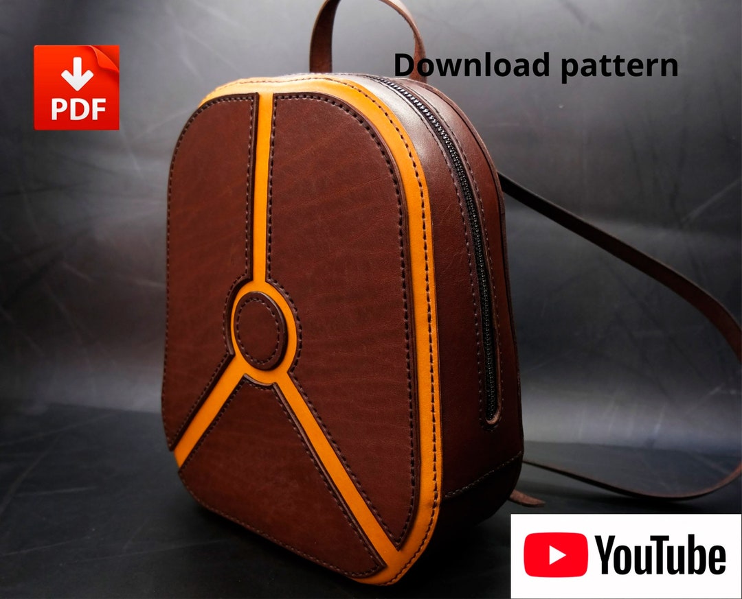 Backpack Leather Pattern Pdf - Etsy