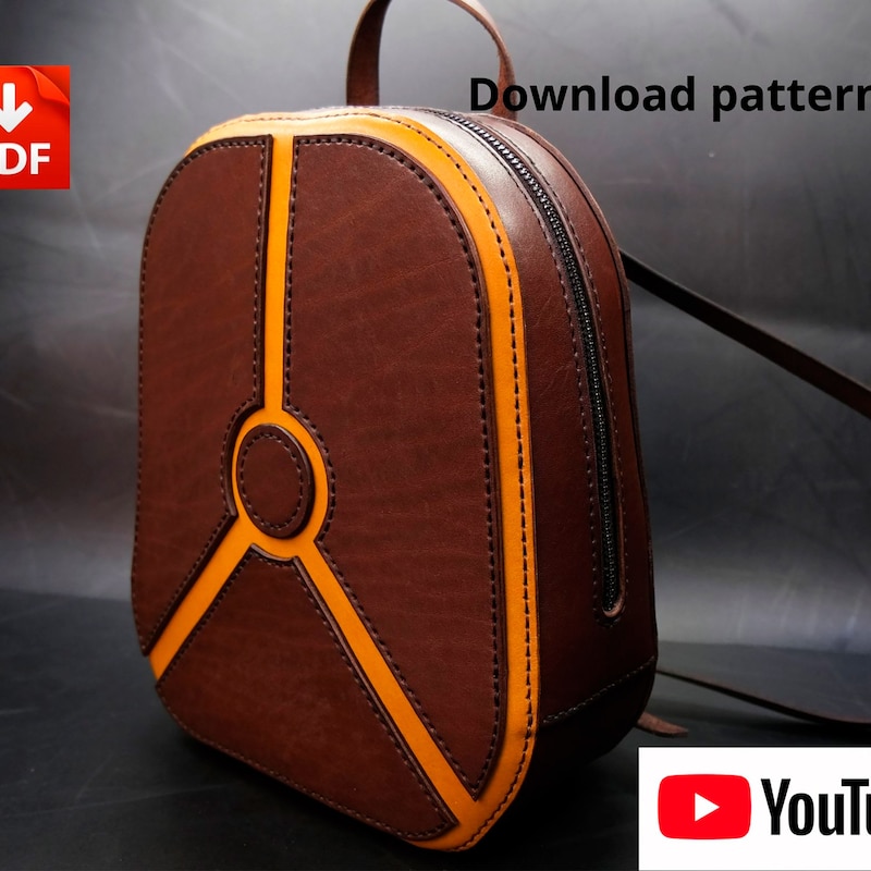Leather Backpack Pattern - Etsy