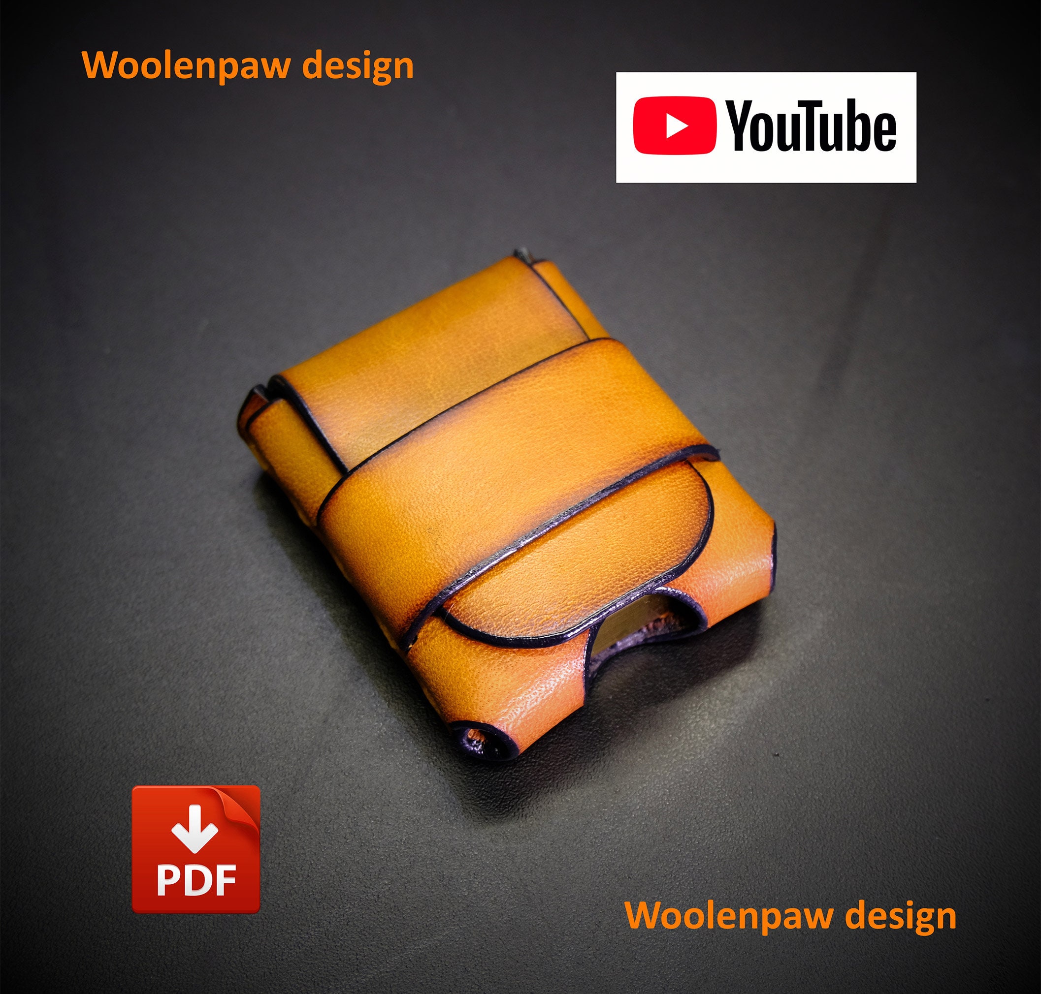 LEATHER ZIPPO Cover Pdf Pattern Download - Etsy