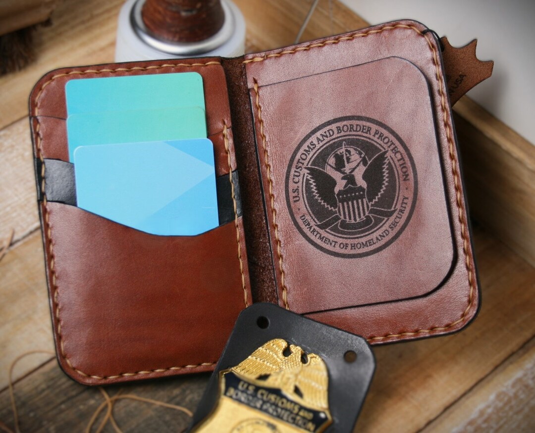 CBP / USBP Bi-fold Badge Wallet. - Etsy