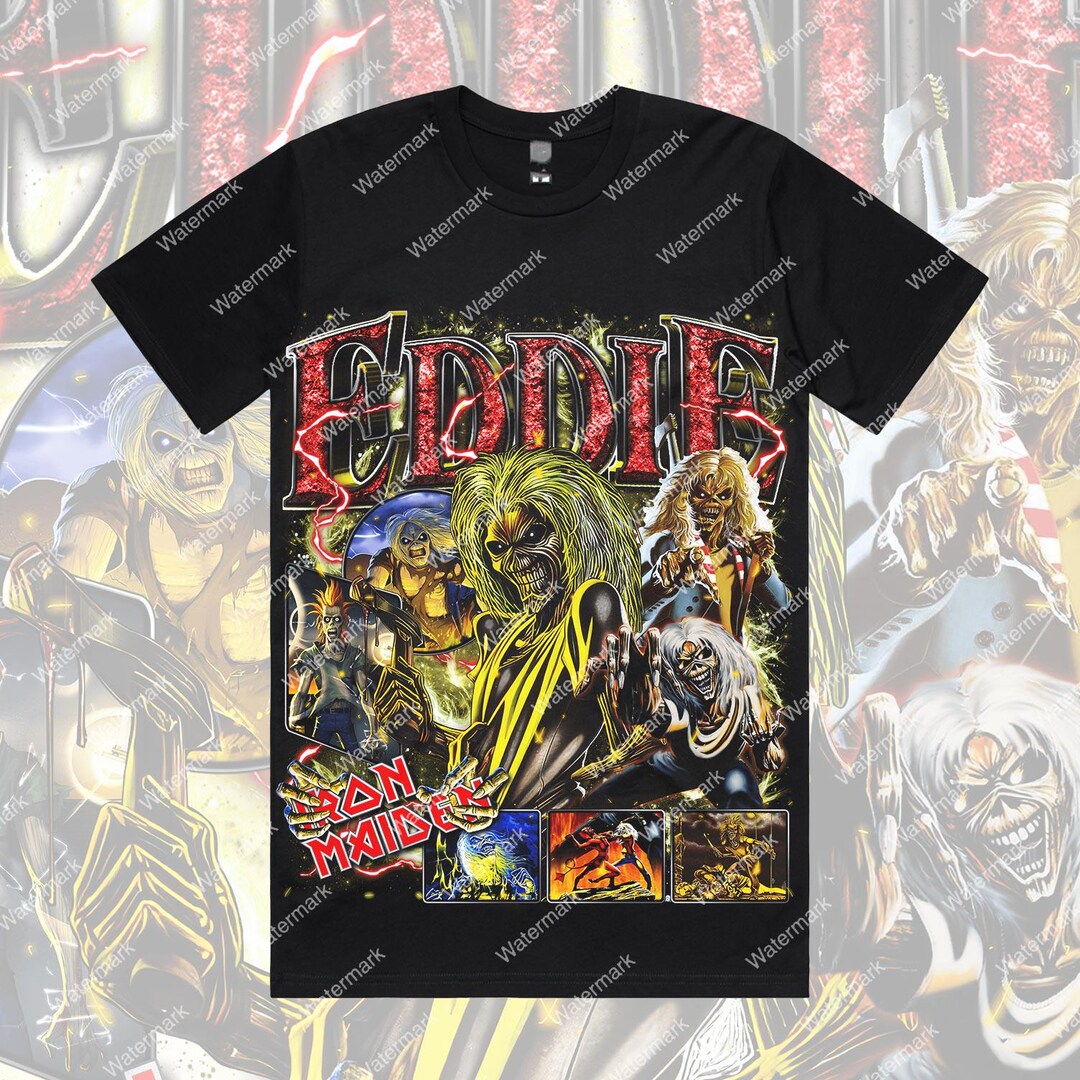 Eddie T-shirt, Comic Shirt, Iron Maiden Shirt, Iron Maiden Killers ...