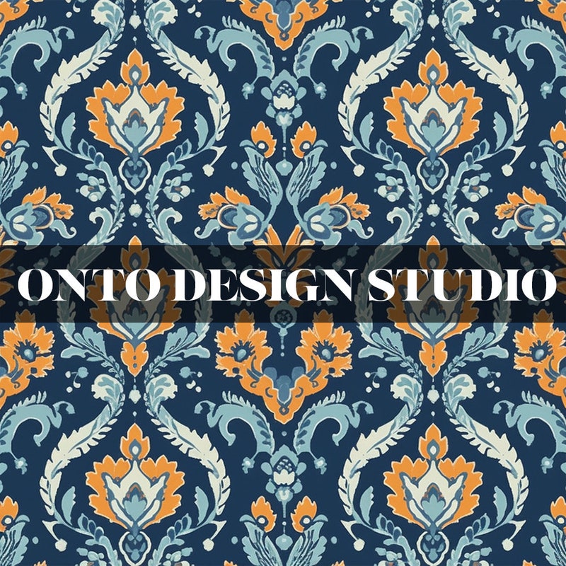 Ikat Digital Paper - Etsy