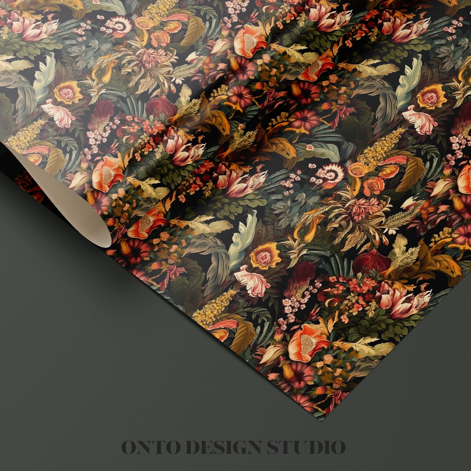 Flowering Plum Tree - Digital Download, Paper Textures, Tiling Pattern ...