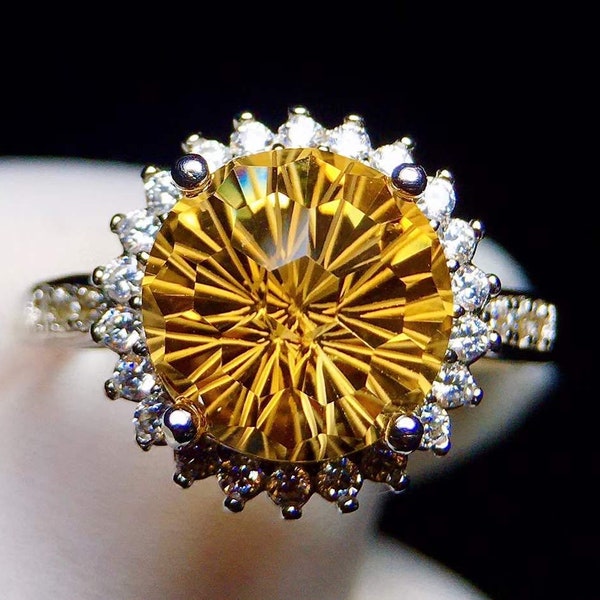Sunflower Ring - Etsy