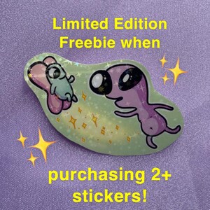 Smilin Friends Heart Hands Fanart Sparkle Stickers | Holographic ...