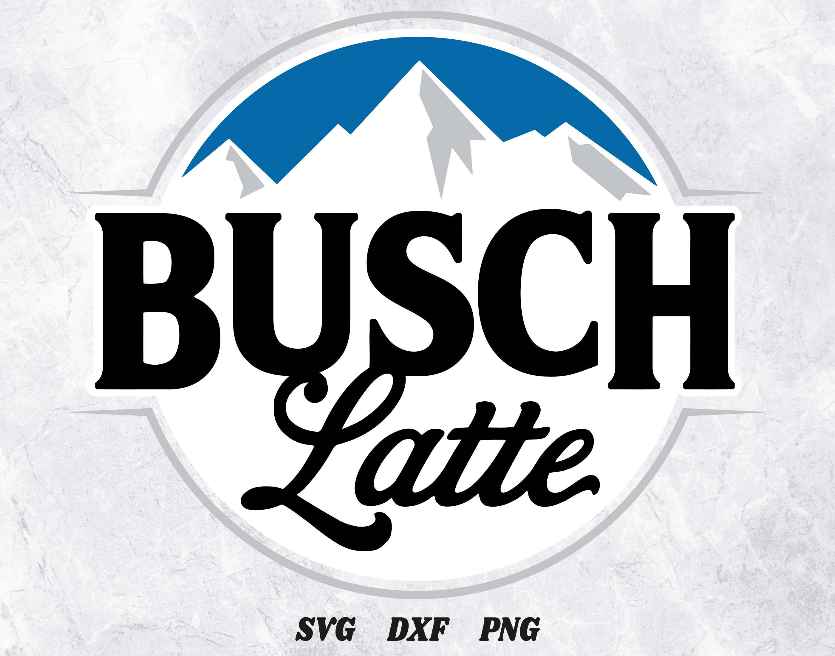 Busch Latte SVG Busch Latte DXF Busch Latte PNG Busch - Etsy Canada