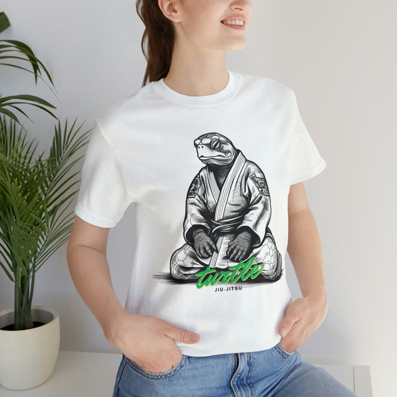 BJJ Tshirt - Animals of Jiu-jitsu - Turtle - BJJ - Short Sleeve Tee - Etsy