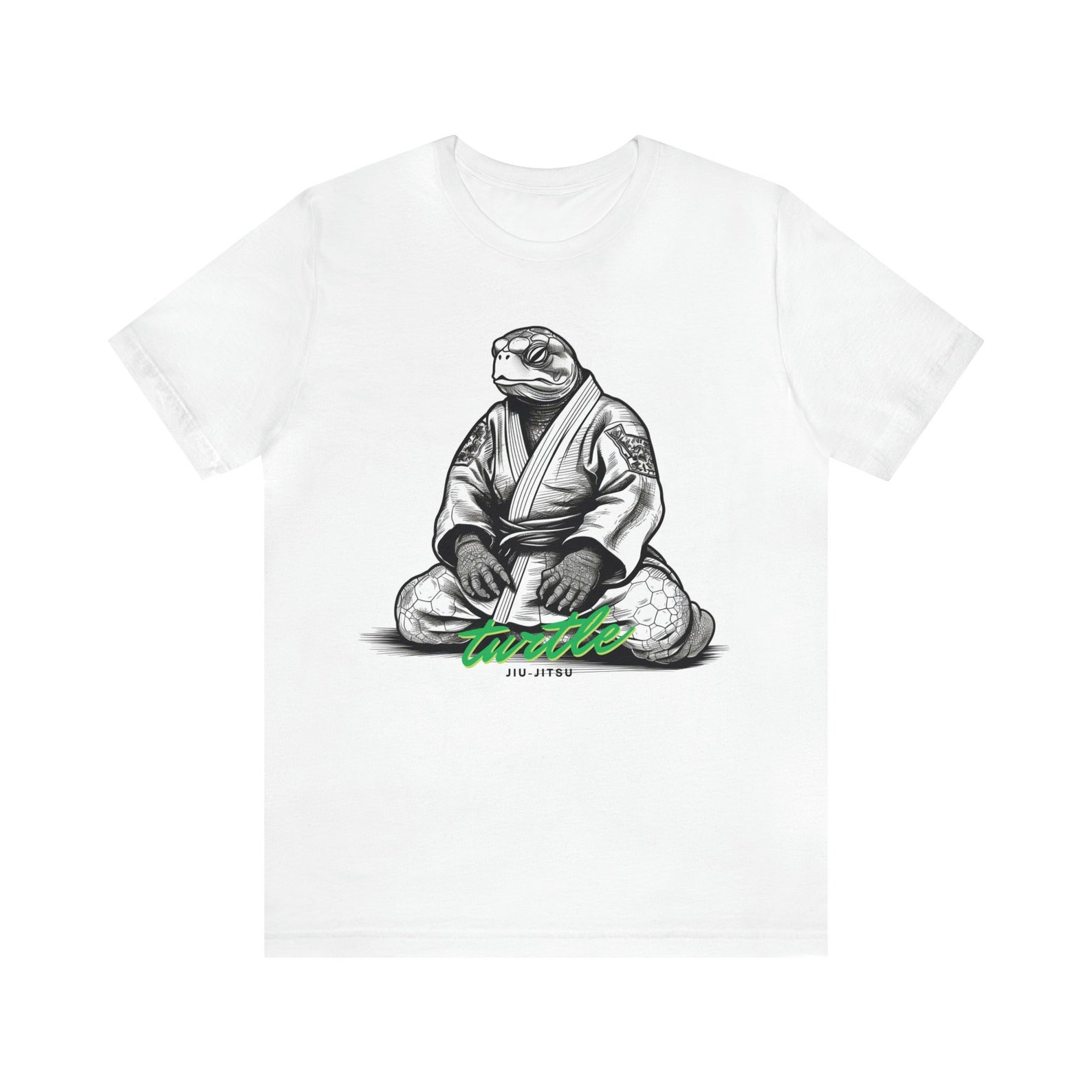 BJJ Tshirt - Animals of Jiu-jitsu - Turtle - BJJ - Short Sleeve Tee - Etsy
