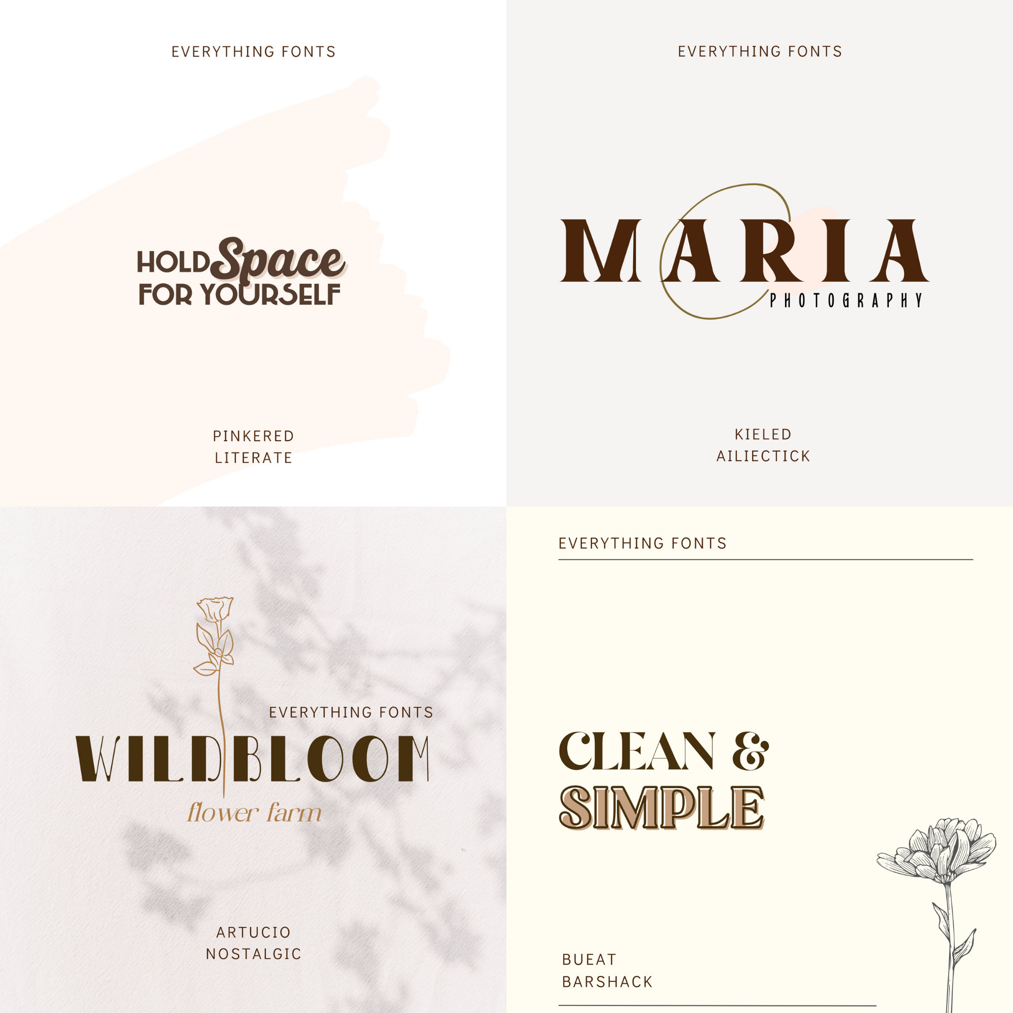 10 Nostalgia Fonts Bundle ,circuit Font Bundle, Farmhouse Fonts, Script ...