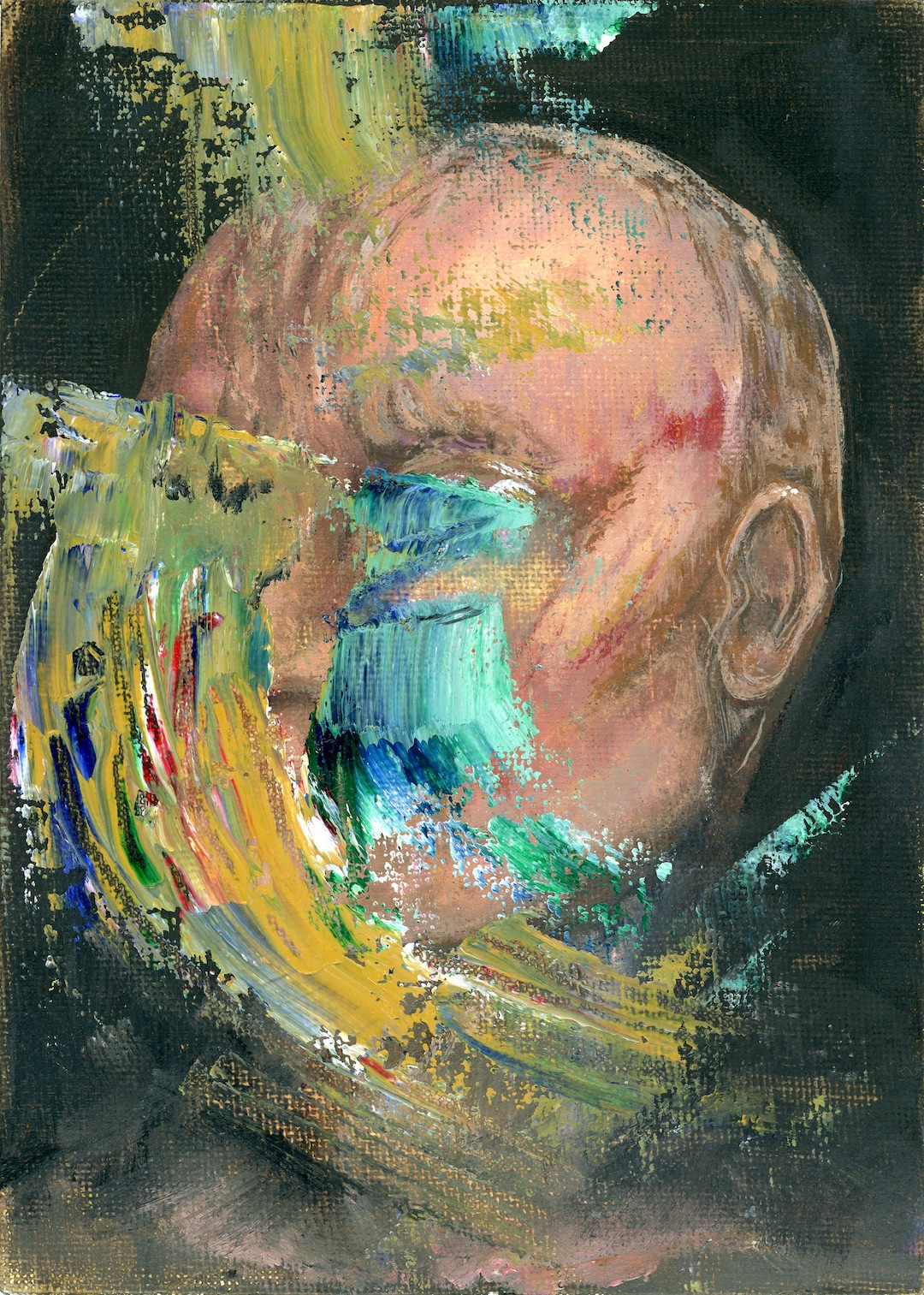 IMPERMANENCE, Original Artwork, Oil Painting Canvas, High Quality ...