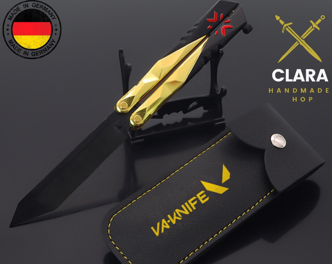 Buy Valorant VCT Knife Valorant Champion's Butterfly Knife Online in ...