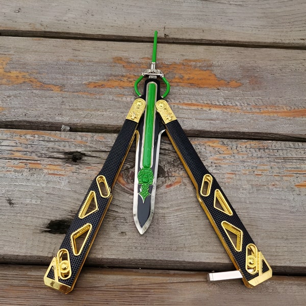 Octane Butterfly Knife - Etsy