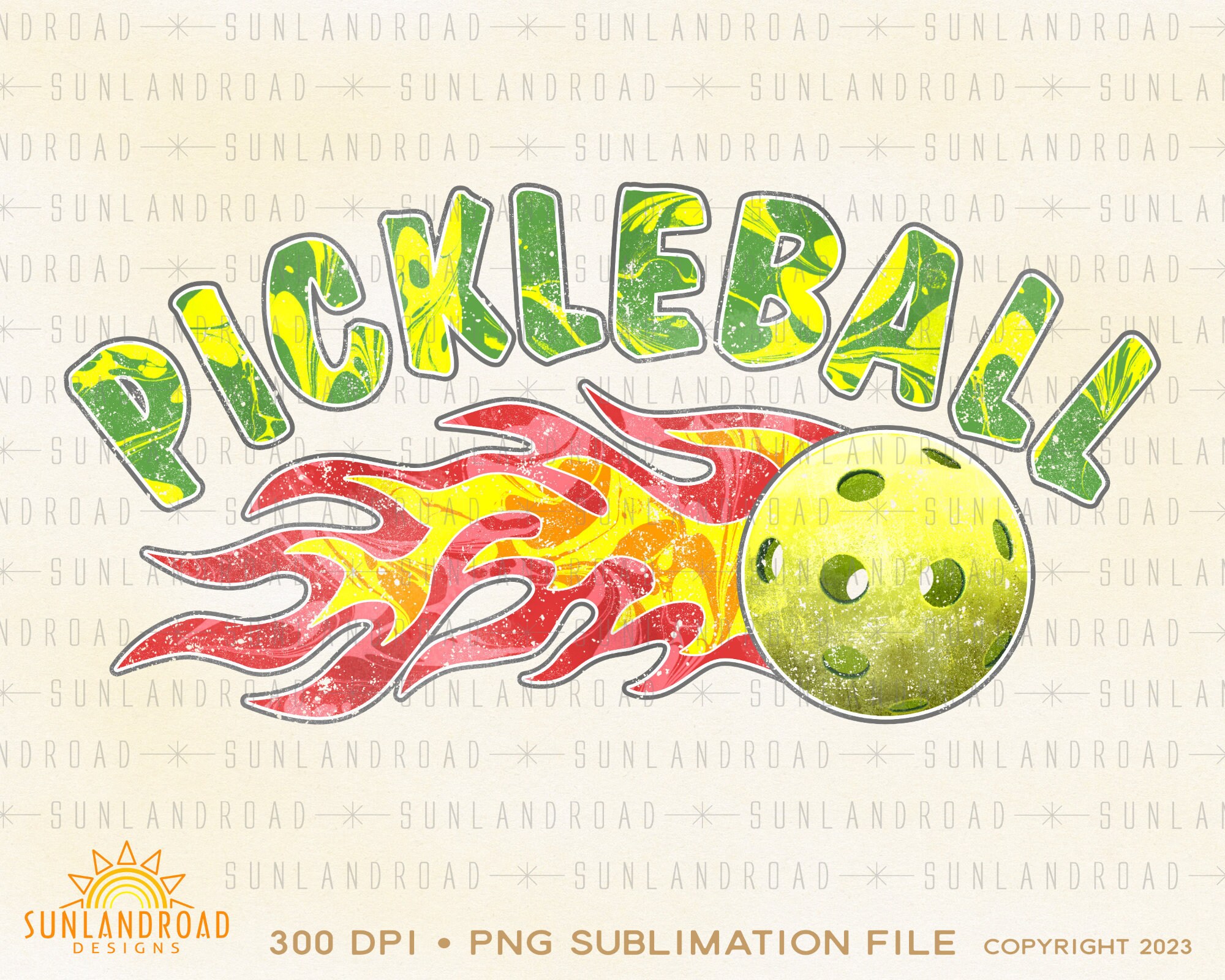 Pickleball With Flames Png, Mothers Day Png, Pickleball Wilth Fire Png ...