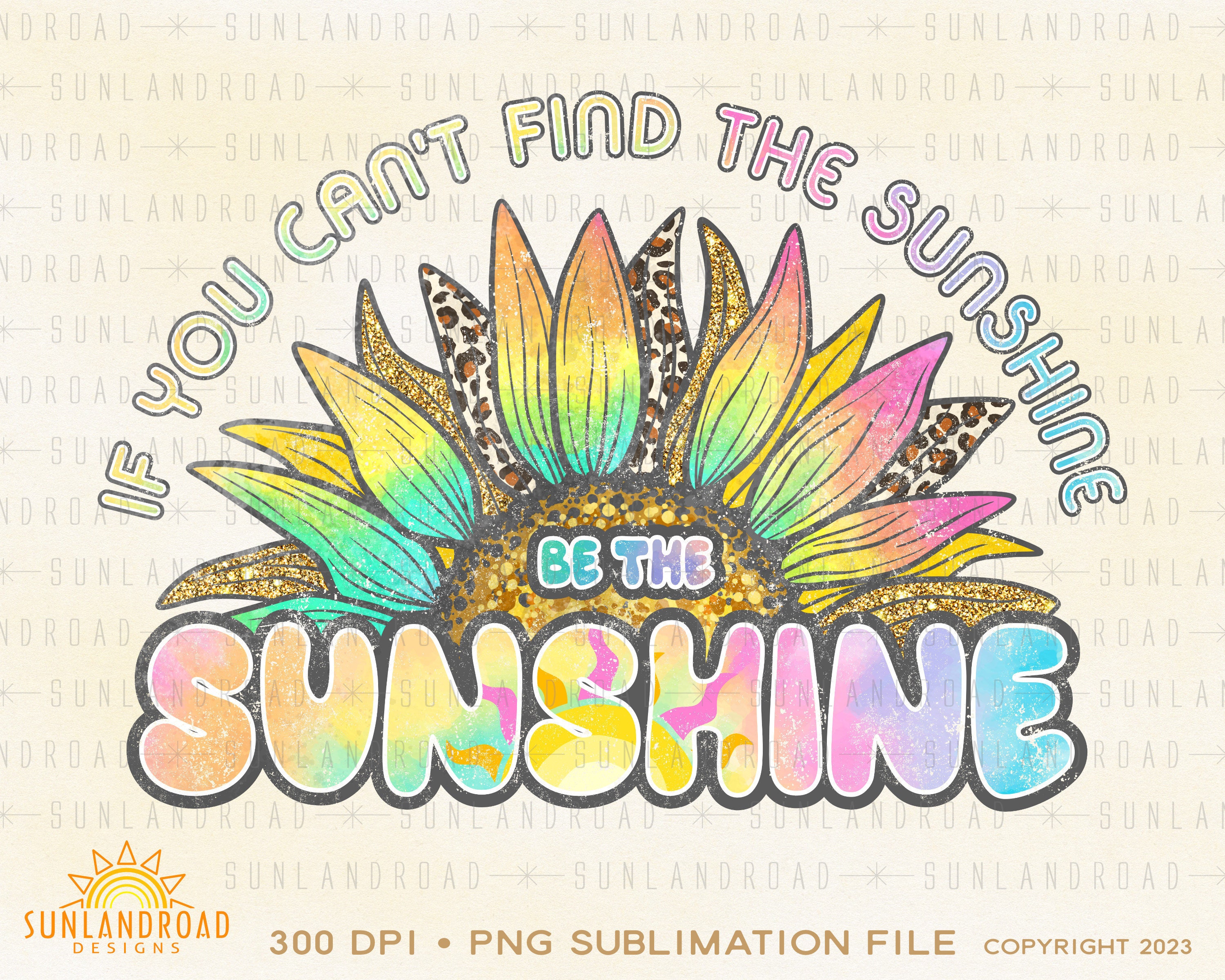 Be the Sunshine Png Sunflower Png Retro Summer Png Retro - Etsy