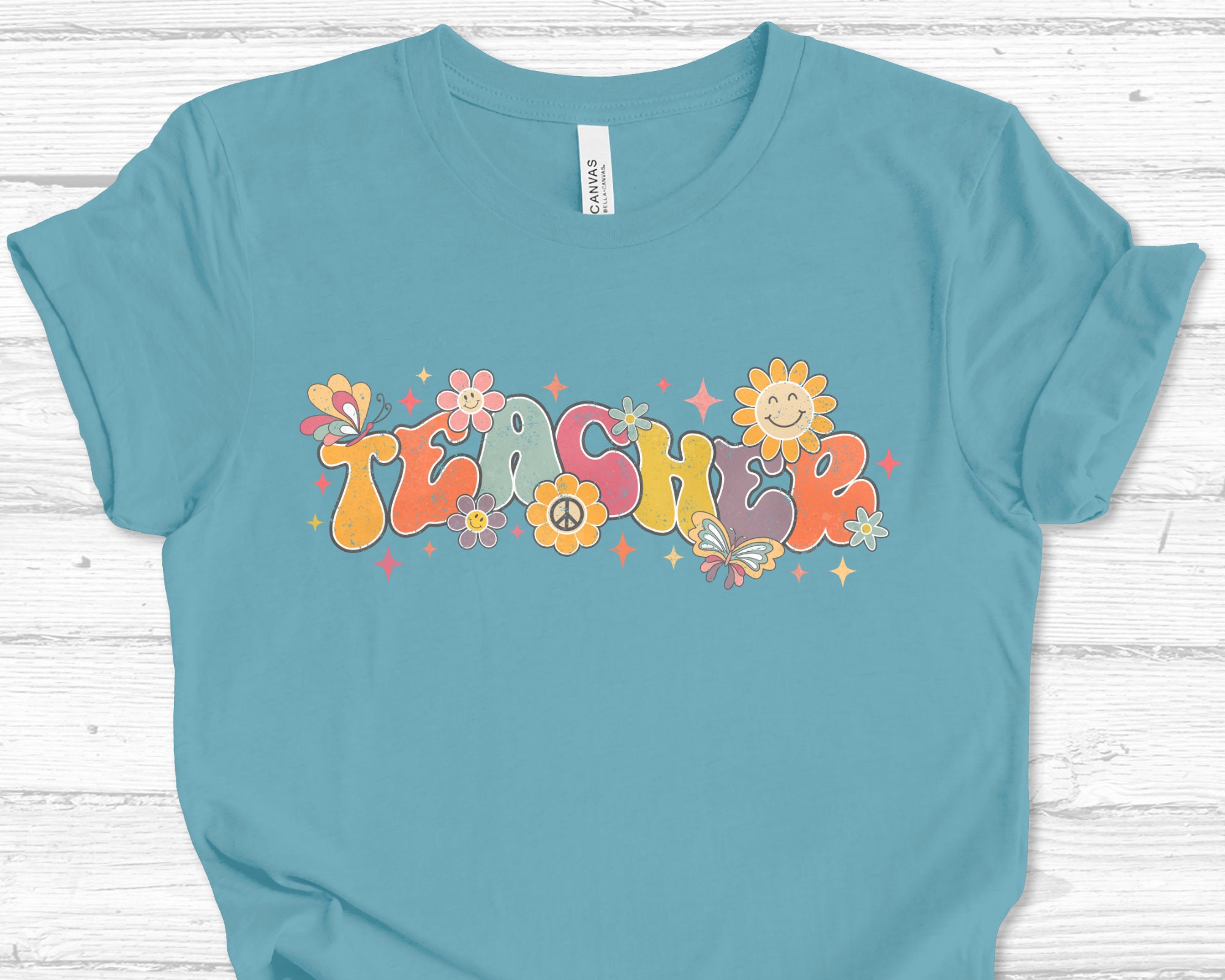 Teacher Png, Back to School Png, Retro Teacher Shirt Png, Retro Png ...