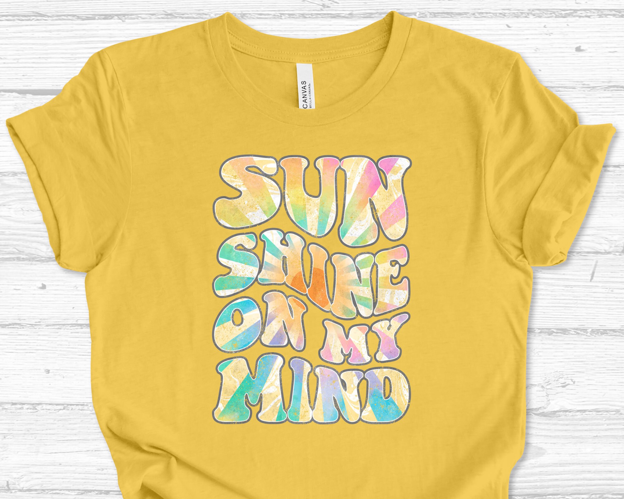 Sunshine on My Mind Png Sublimation, Beach Png, Retro Vacation Shirt ...