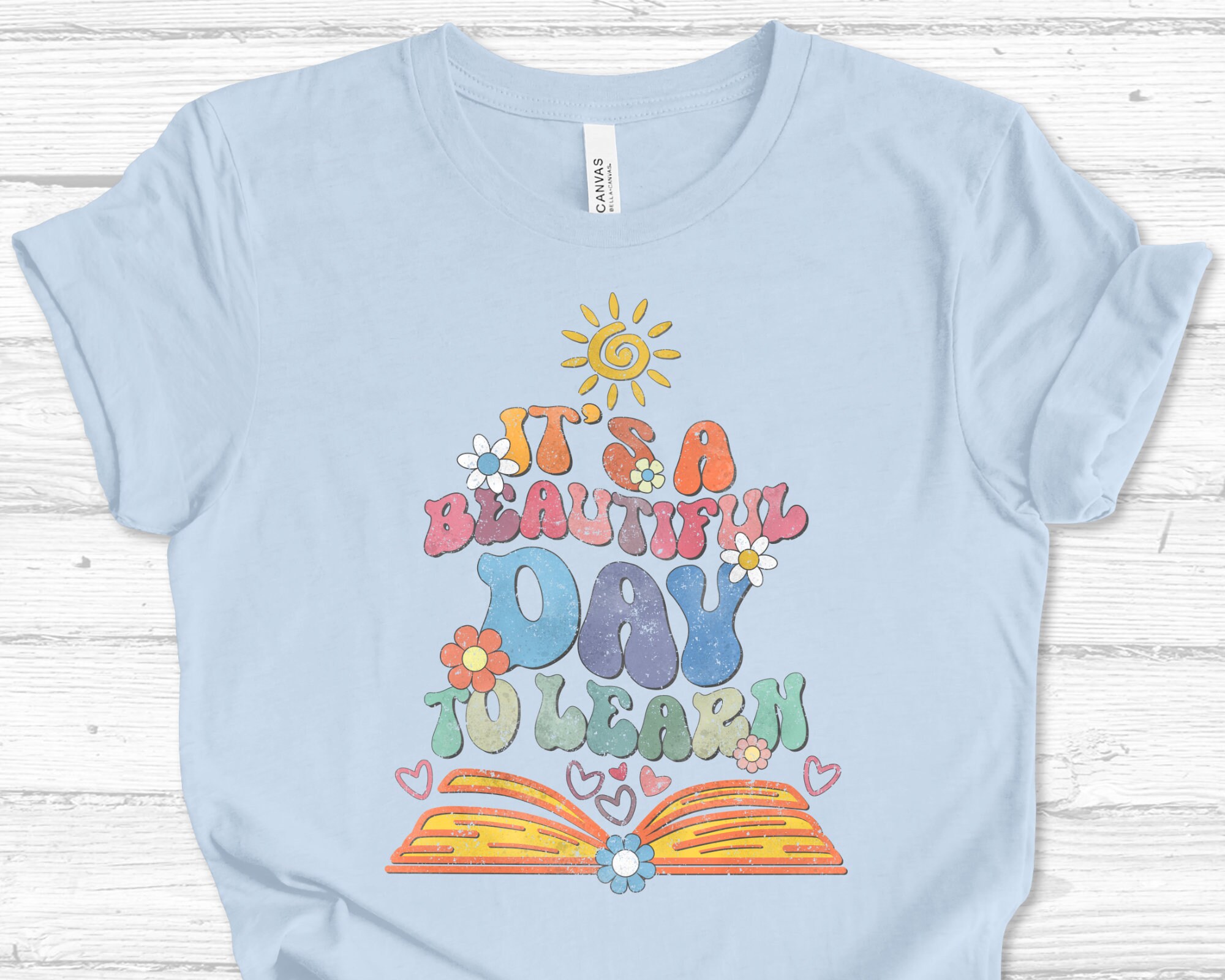 Its a Beautiful Day to Learn Png Retro Teacher Png Teacher - Etsy