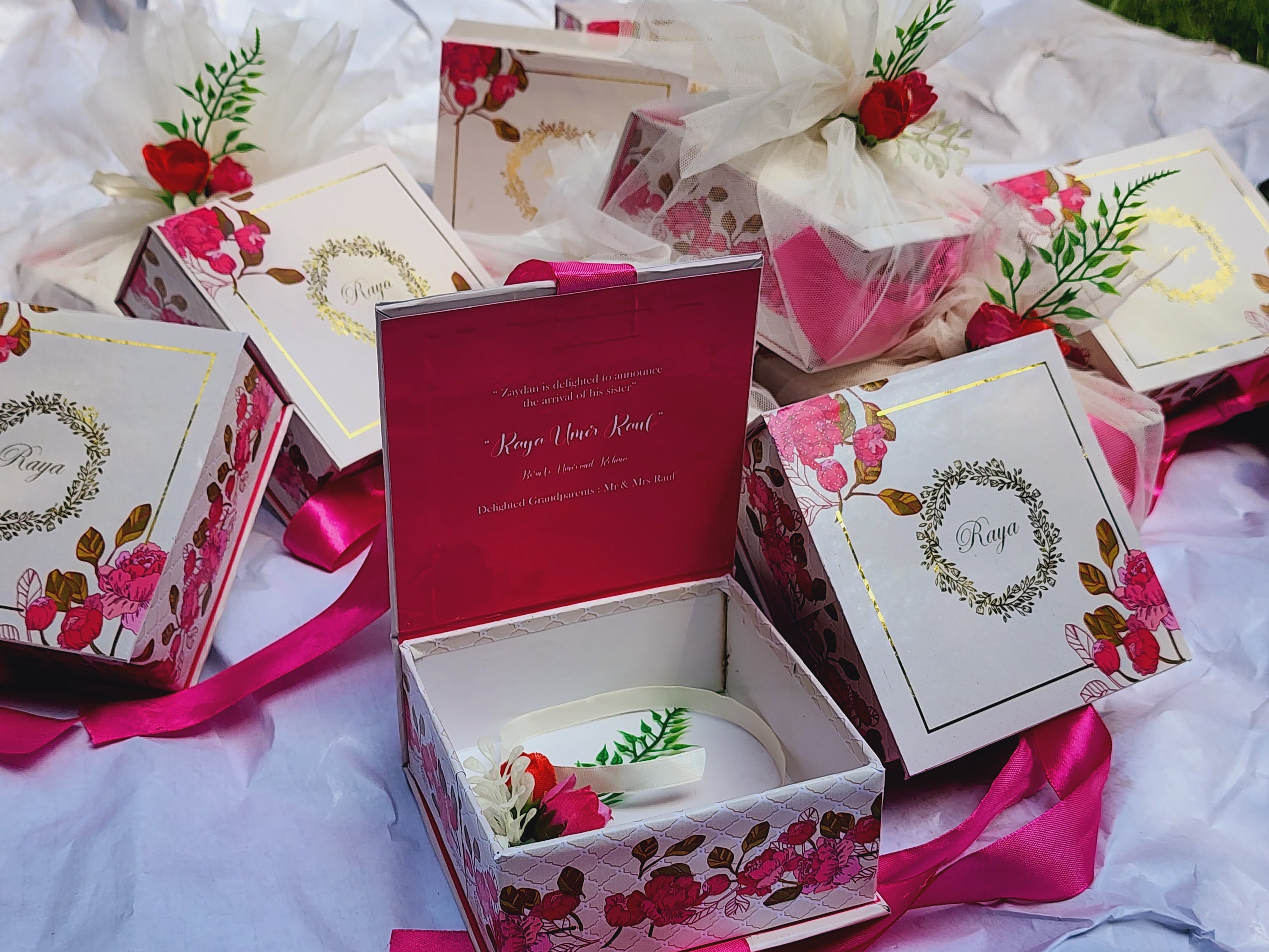 Wedding Favors for Guests, Nikkah Keepsake Baby Gift, Gold Foiling ...