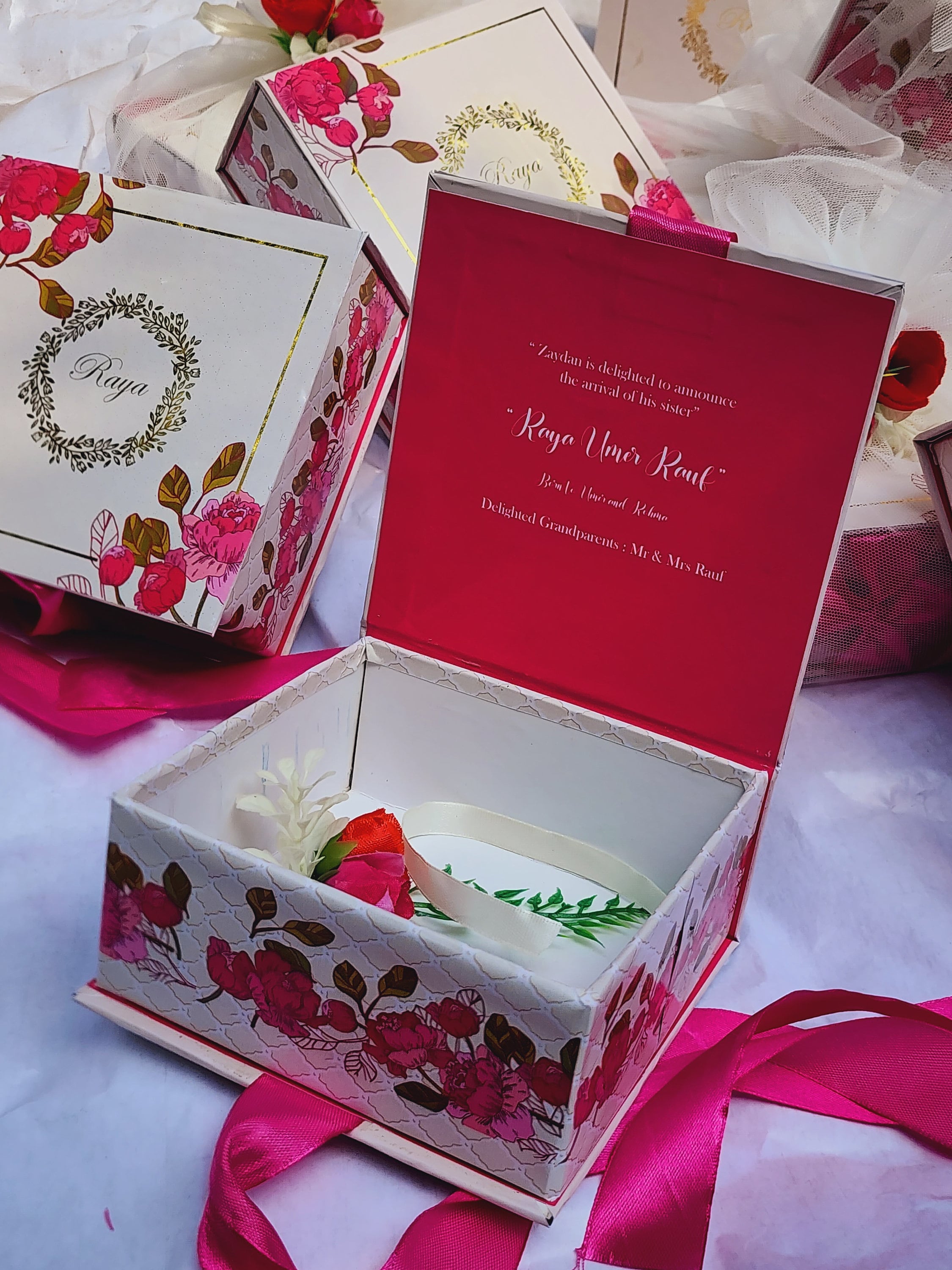 Wedding Favors for Guests, Nikkah Keepsake Baby Gift, Gold Foiling ...