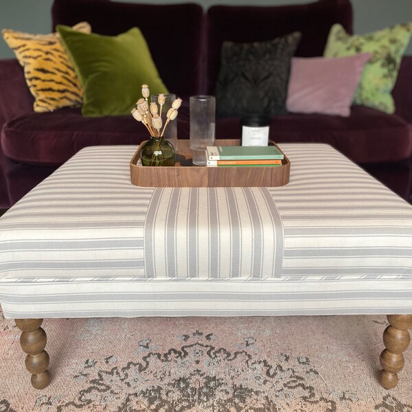Footstool Coffee Table - Etsy UK