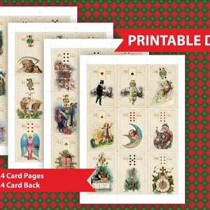 Printable Deck: Christmas Oracle Lenormand - Etsy