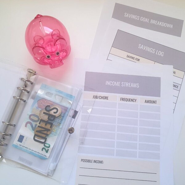 Pocket Money Planner - Etsy