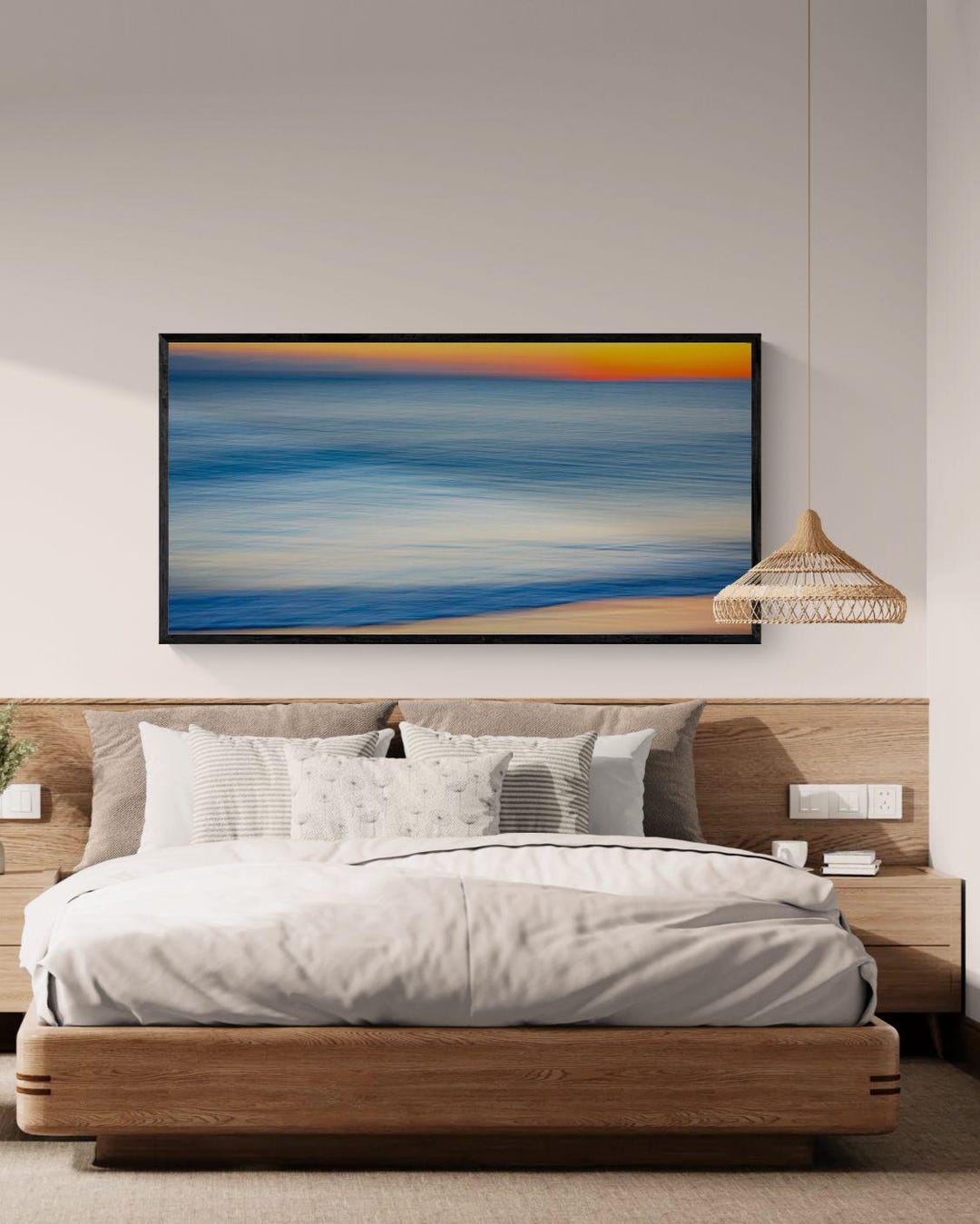 Cape Cod Beach Wall Art – Abstract Sunset Photography Print With ...