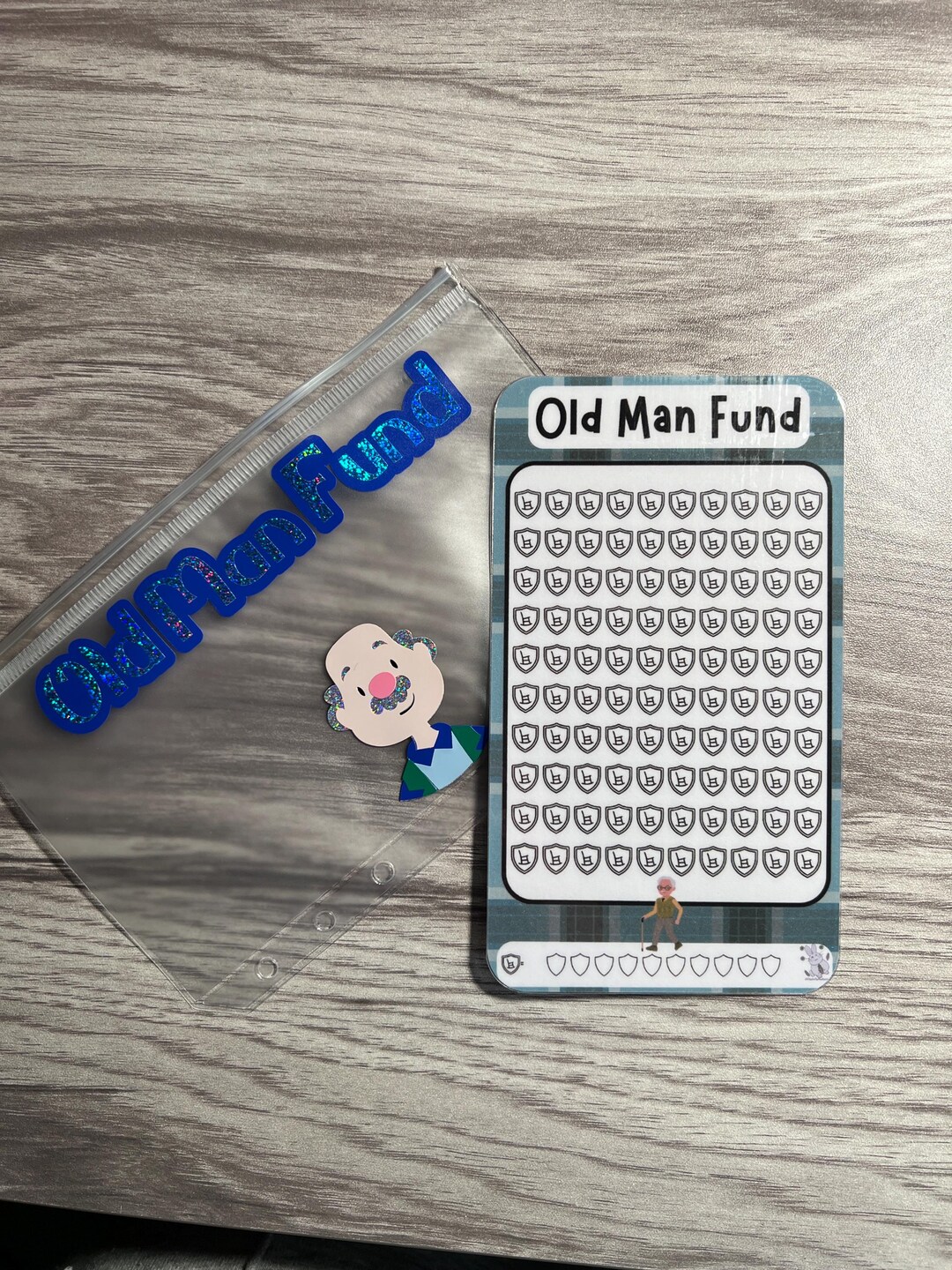 Old Man Fund, Savings Challenge - Etsy UK