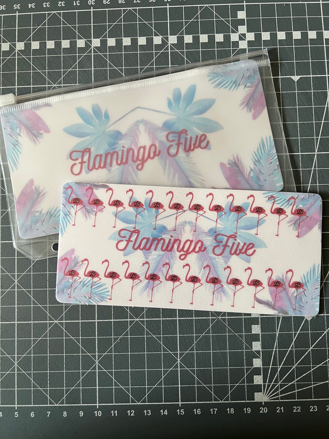Flamingo Five Savings Challenge Cash Budget Cash - Etsy